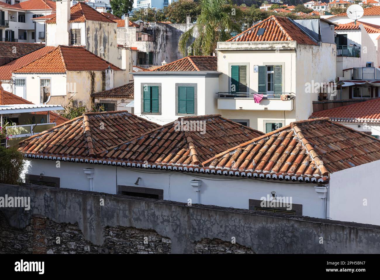 Rooftop town town hi-res stock photography and images - Alamy