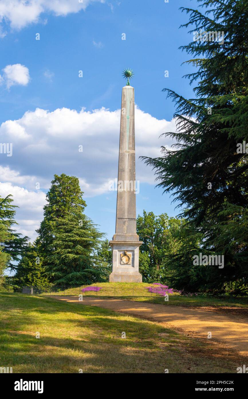 Cumberland Obelisk, Windsor Great Park, Windsor, Berkshire, UK Stock ...