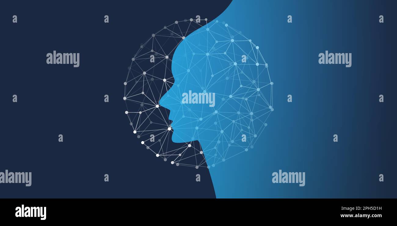 Machine Learning, Artificial Intelligence, Cloud Computing and Networks Design Concept with ...