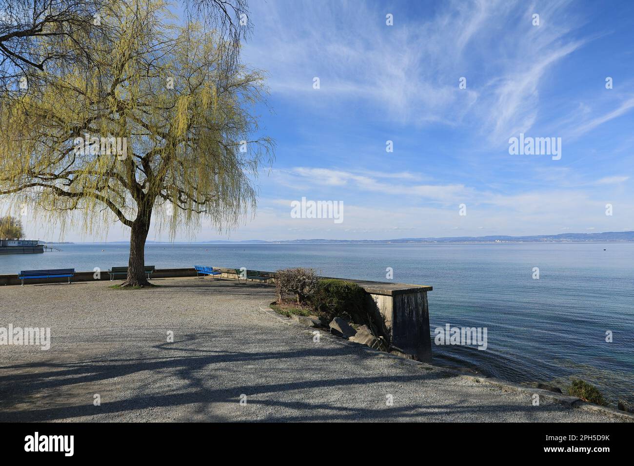 Impressionen aus Romanshorn am Bodensee in der Schweiz Stock Photo - Alamy