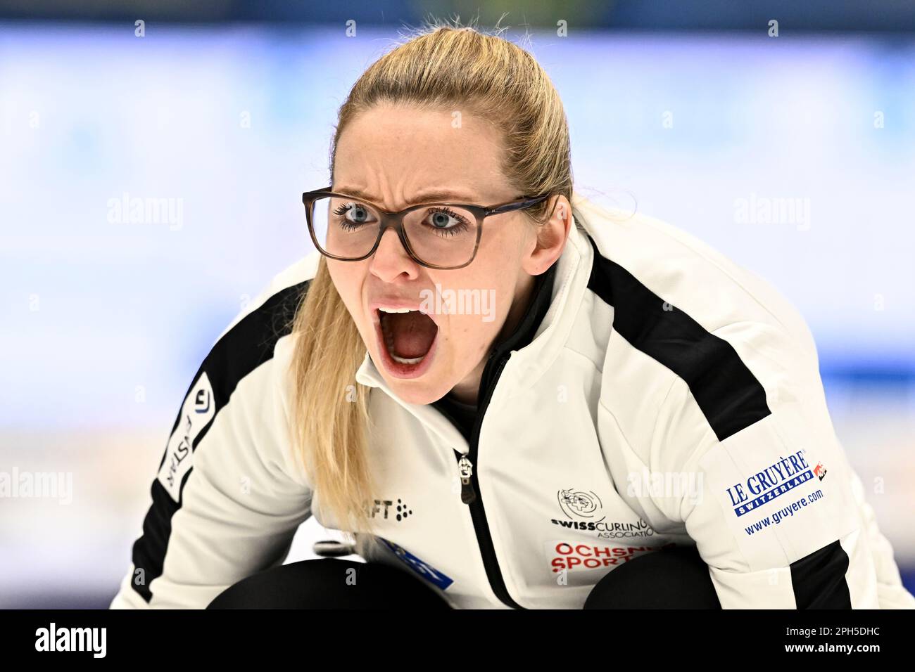 Alina Pätz, Switzerland, in action during the match between Norway and ...