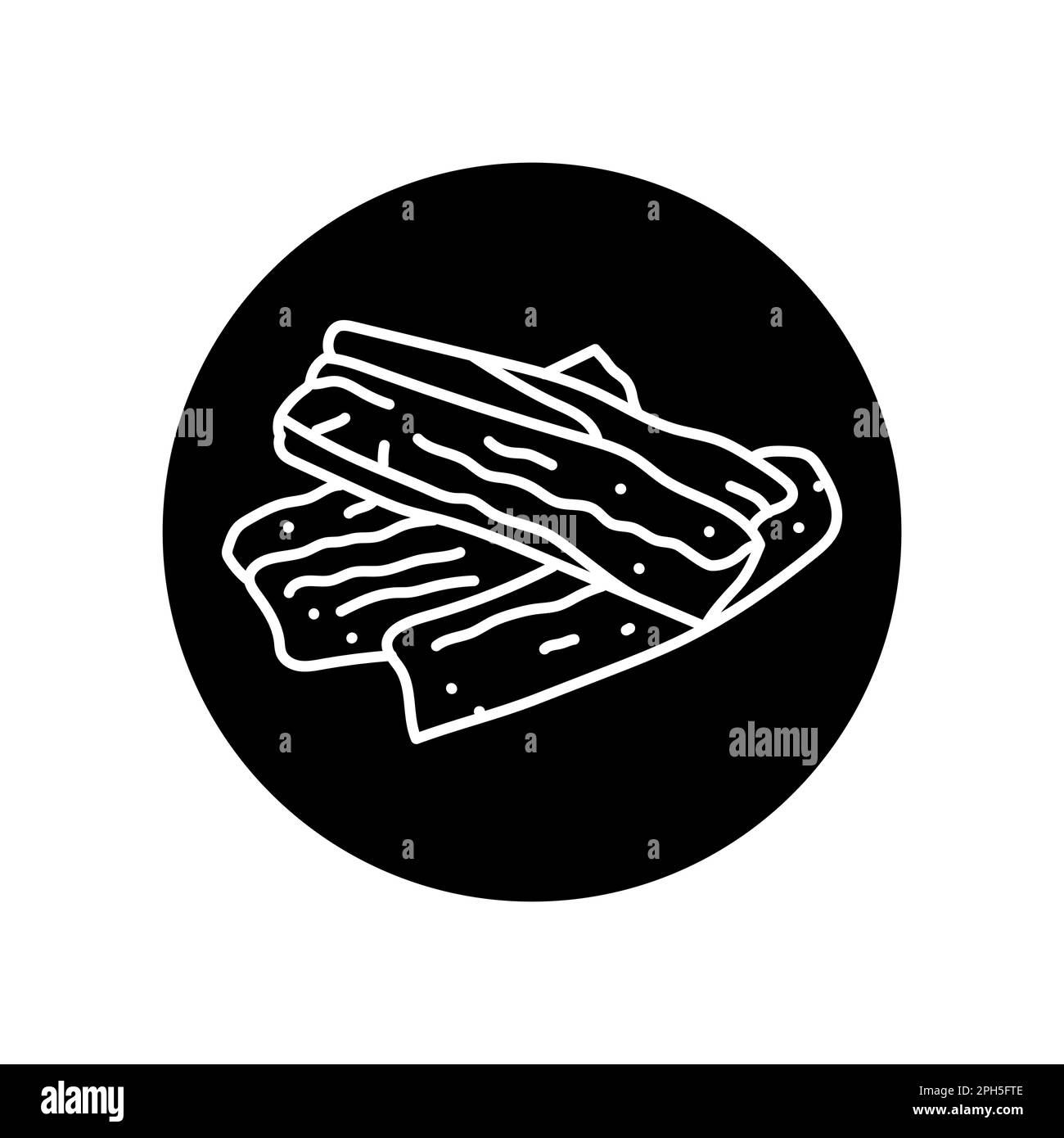 Dried papaya black line icon. Natural organic super food. Pictogram for ...