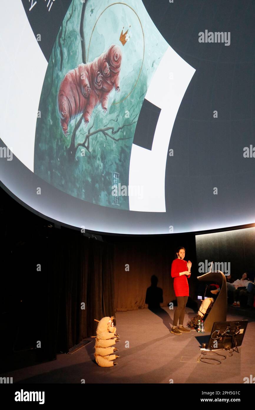 During the opportunity to present an insight into a microworld full of ...