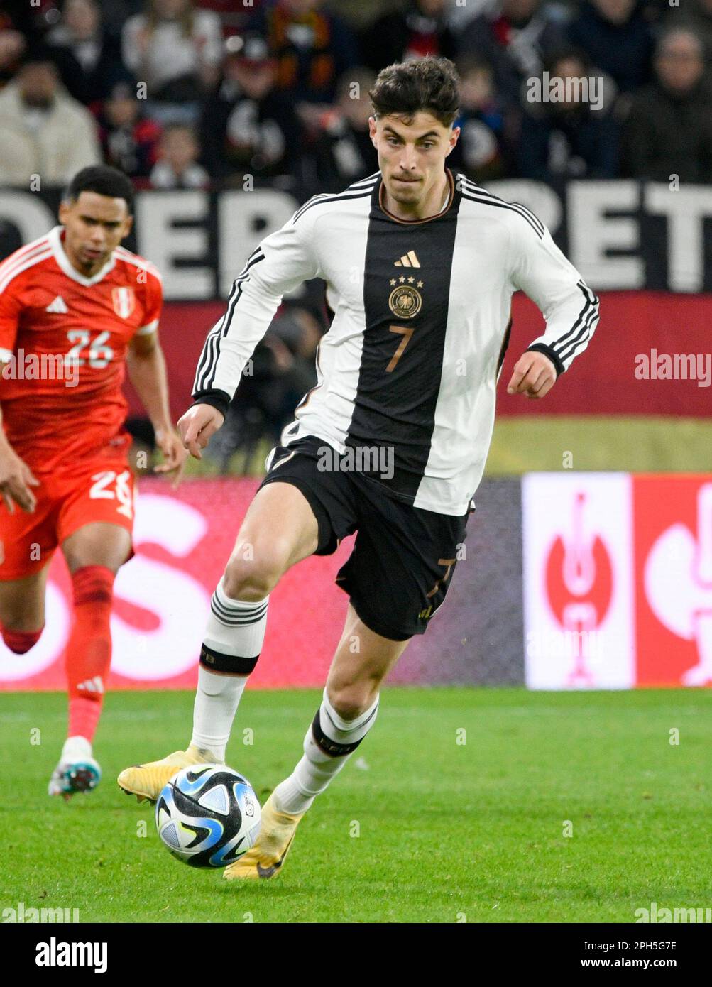 MEWA-Arena Mainz 25.4.2023, Football: International friendly match ...