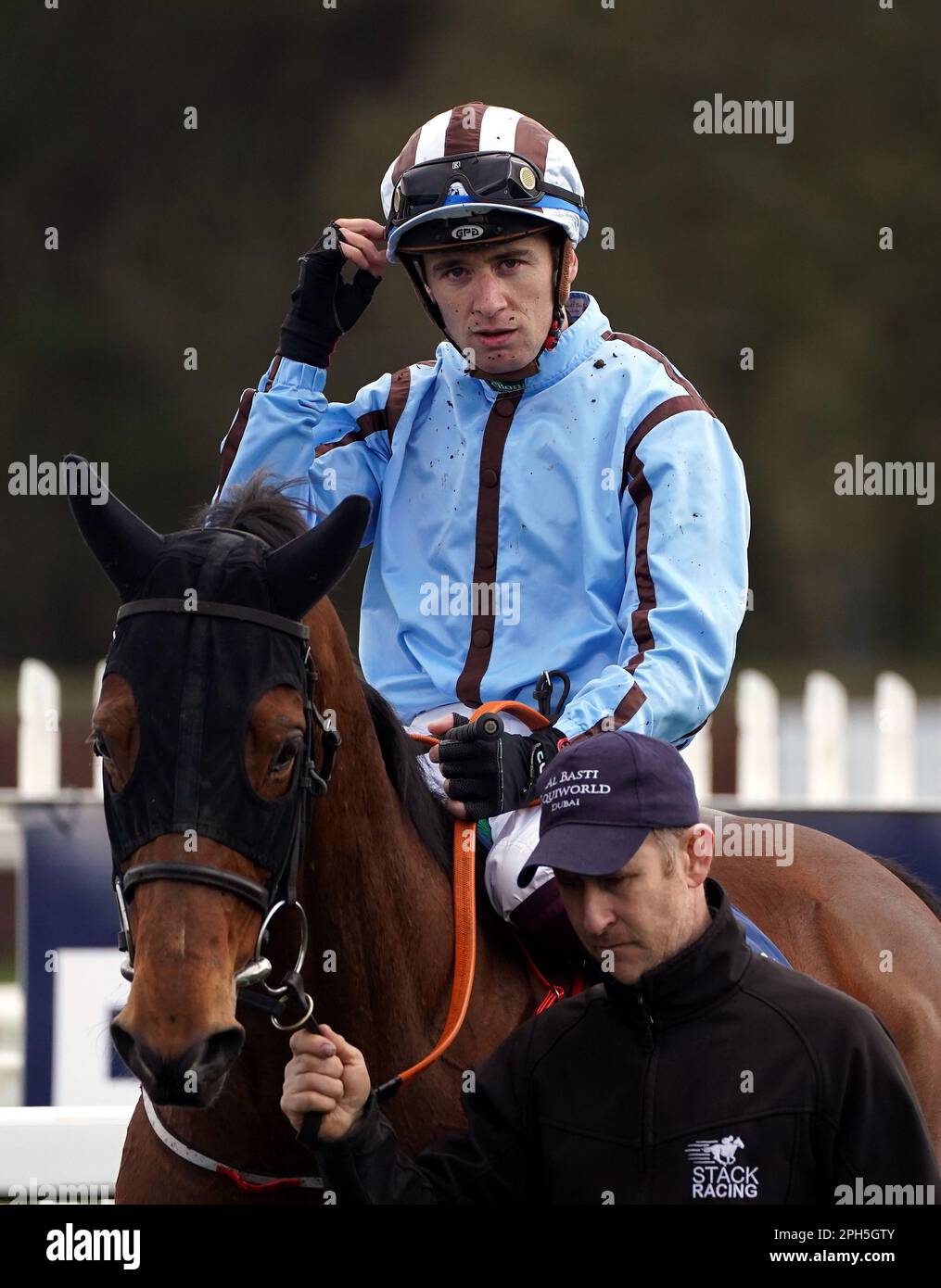 Jockey Mark Enright after winning the King Of Change Handicap on ...