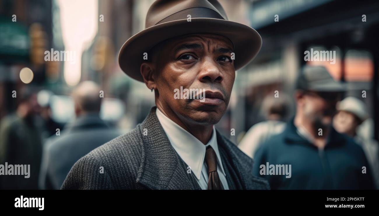 Vintage Underworld: A Dapper Mobster Commands the Streets of Old New ...