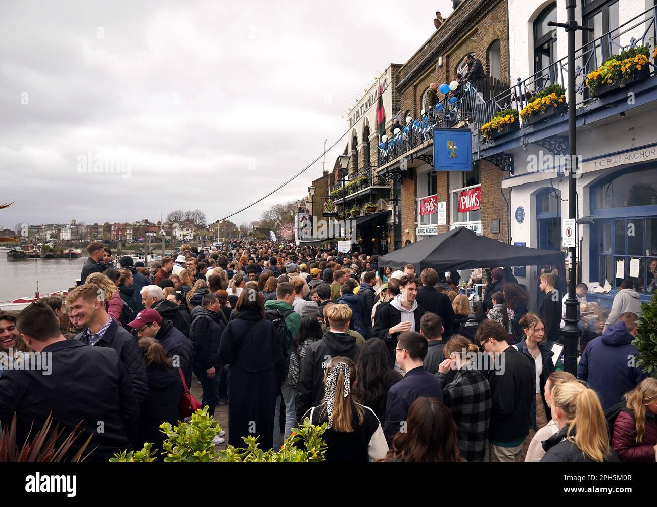 The blue anchor hammersmith hi-res stock photography and images - Alamy