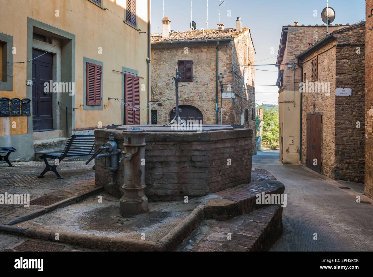 Gambassi Terme, Firenze province: historic center of the medieval ...