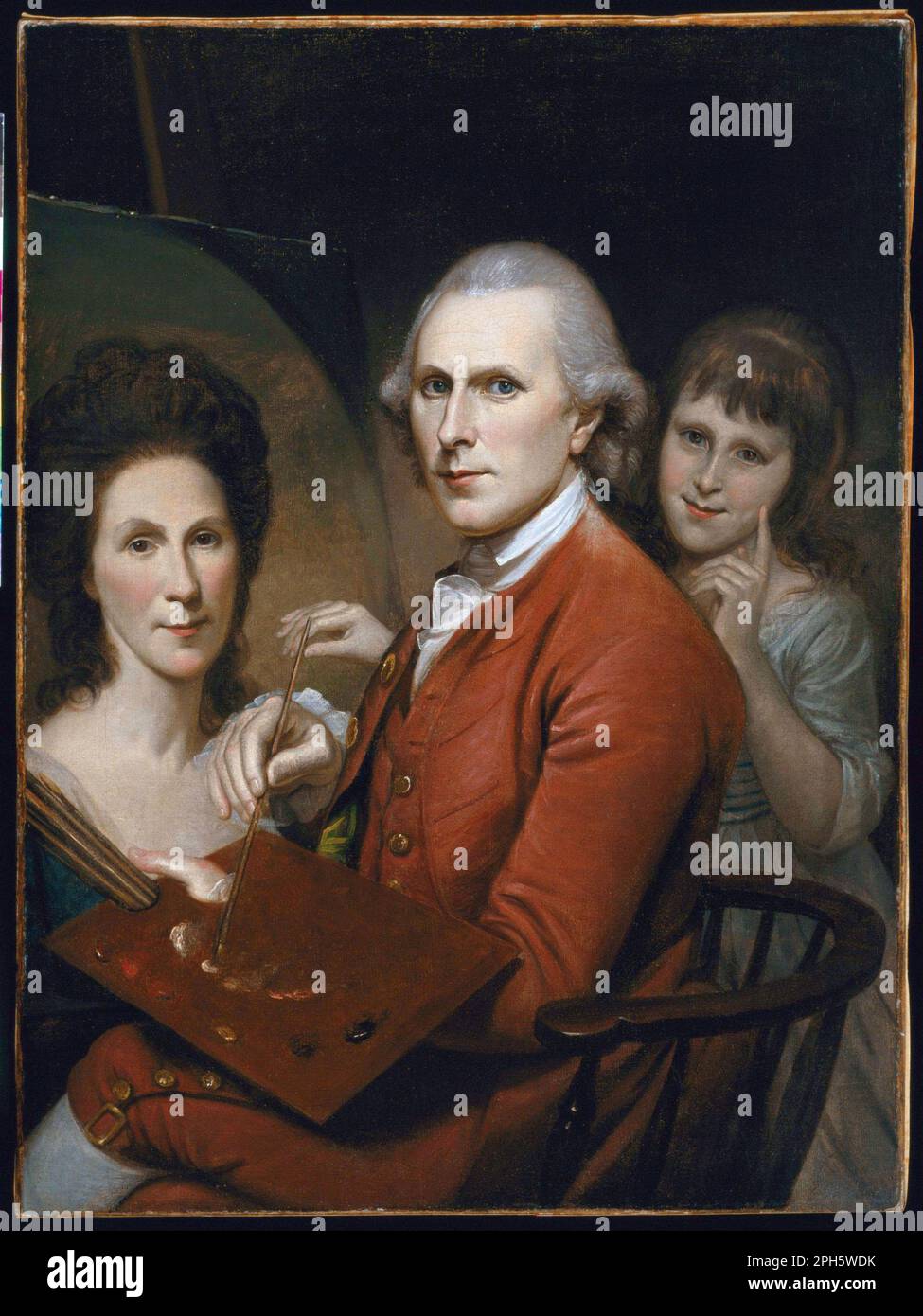 Painting by Charles Wilson Peale Stock Photo - Alamy