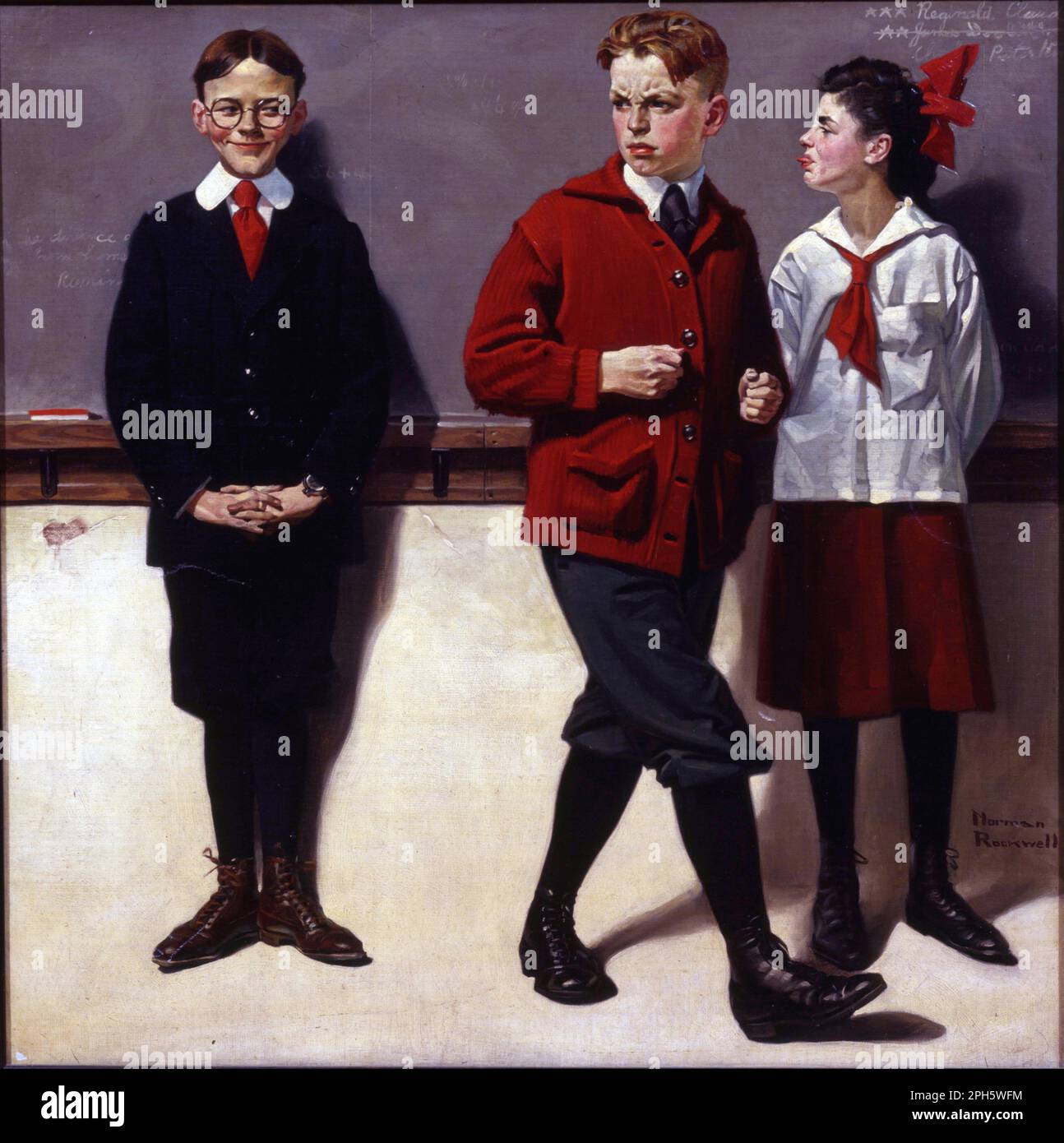 Cousin Reginald Spells Peloponnesus (Spelling Bee) 1918 by Norman ...