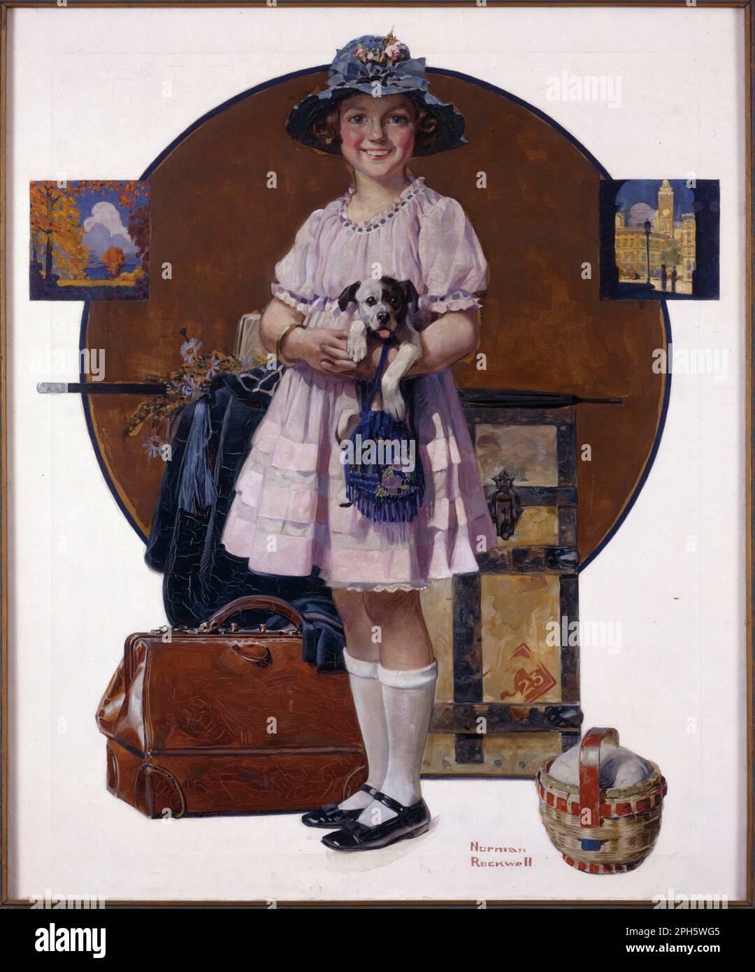 Portrait norman rockwell hi-res stock photography and images - Alamy