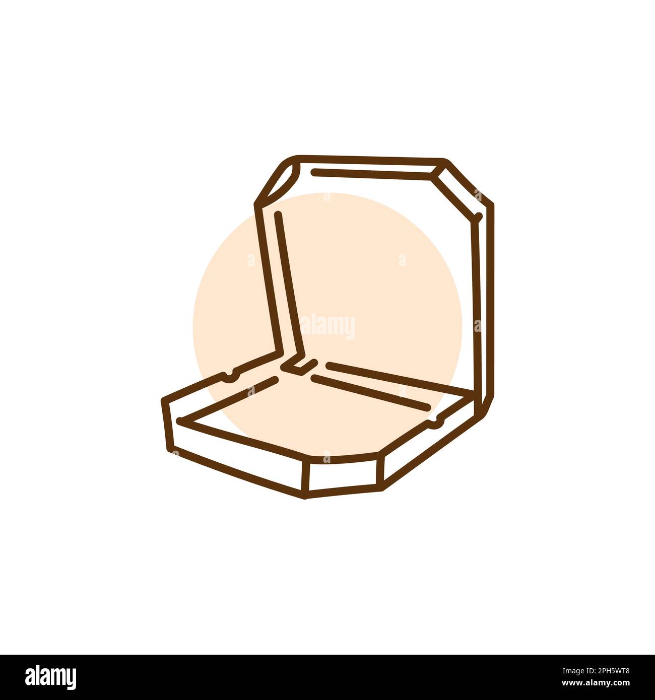 Pizza Box Clip Art Black And White