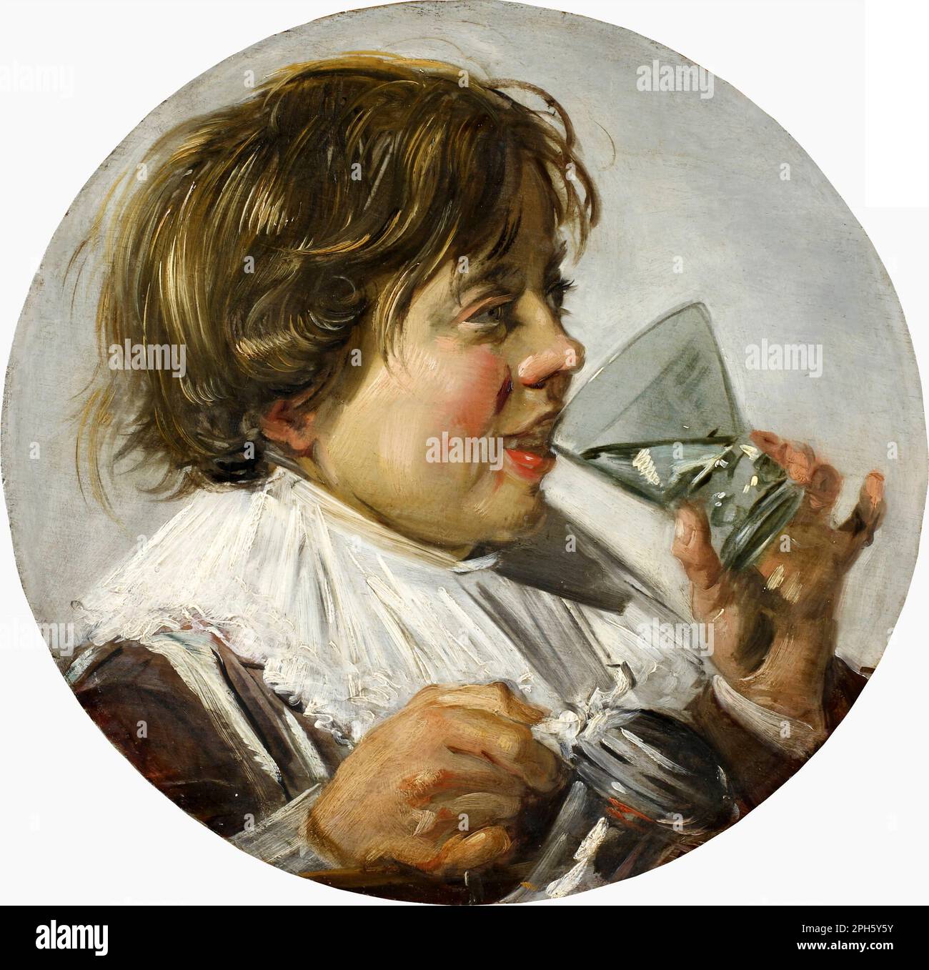 Drinking Boy (Taste) / Boy with a glass and a pewter jug between 1625 ...