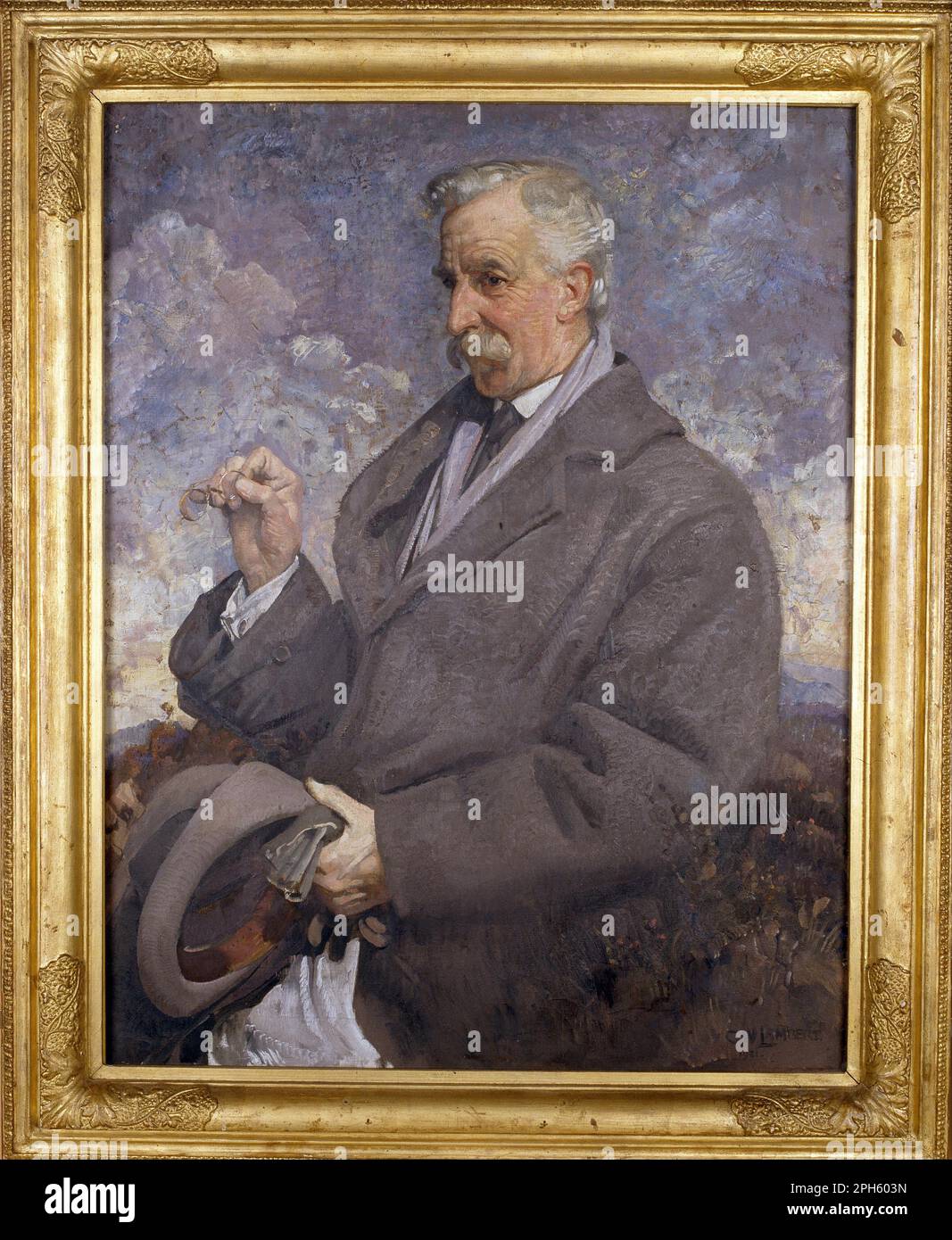 Sir Walter Baldwin Spencer (1917 - 1921) by George W. Lambert Stock ...