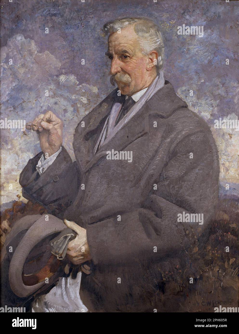 Sir Walter Baldwin Spencer (1917 - 1921) by George W. Lambert Stock ...