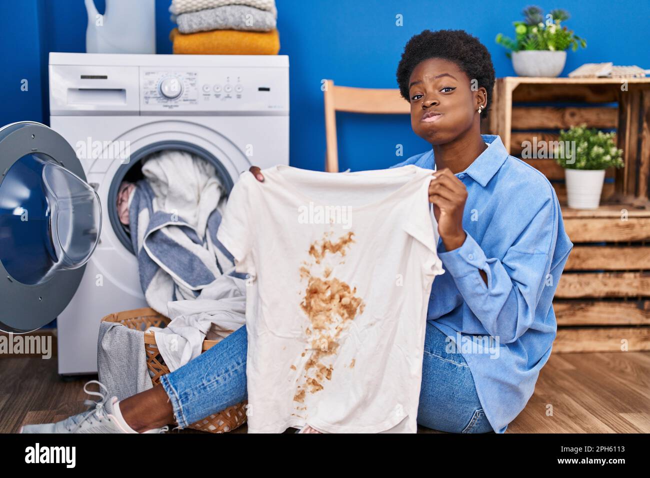 Cheek stain hi-res stock photography and images - Alamy