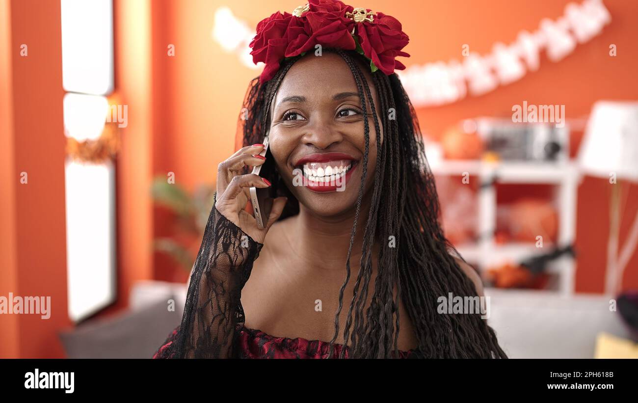 African woman wearing katrina costume hi-res stock photography and ...