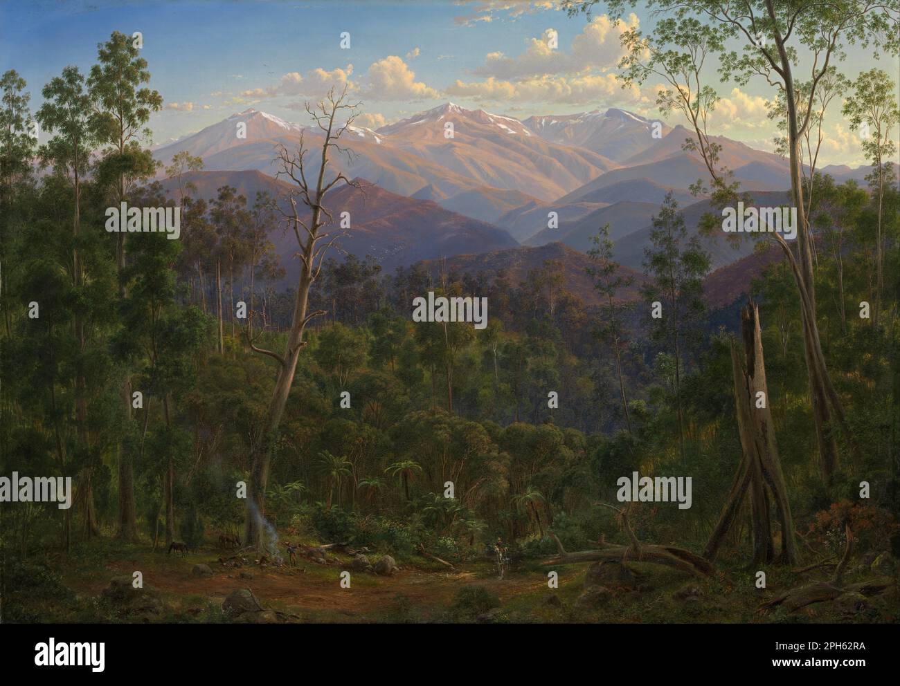 Mount Kosciusko, seen from the Victorian border (Mount Hope Ranges ...