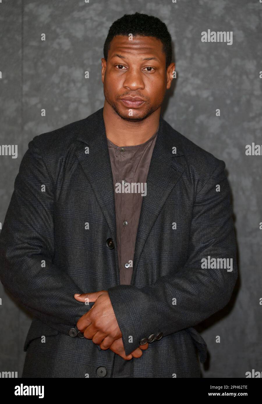 Jonathan Majors attends the European Premiere of "Creed III" at ...