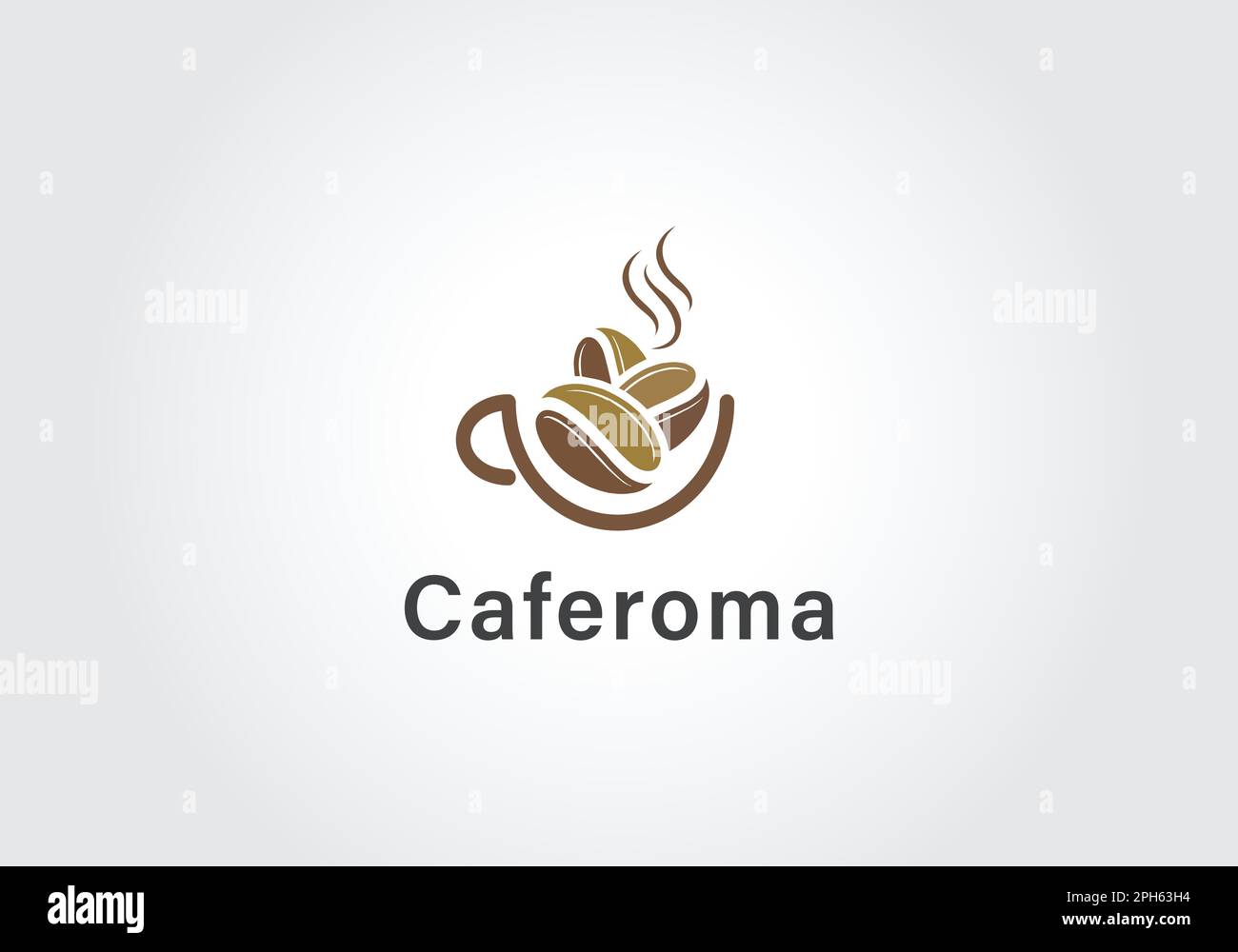 abstract Coffee logo vector design template Stock Vector Image & Art ...