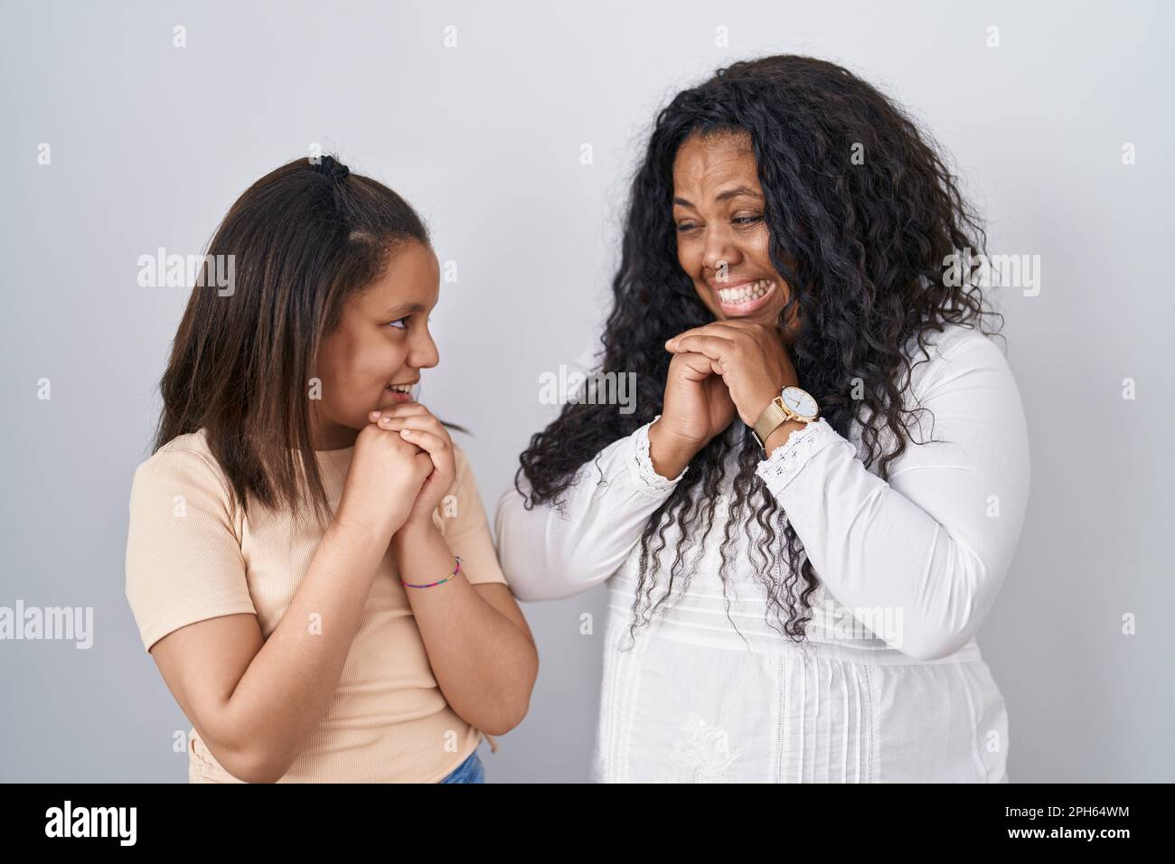 Mother ashamed daughter hi-res stock photography and images - Alamy