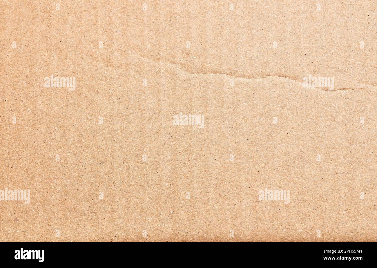 Brown cardboard carton material texture background Stock Photo - Alamy
