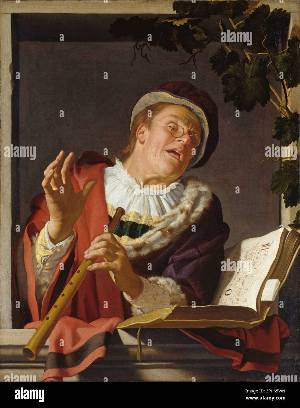 Singing flute player hi-res stock photography and images - Alamy