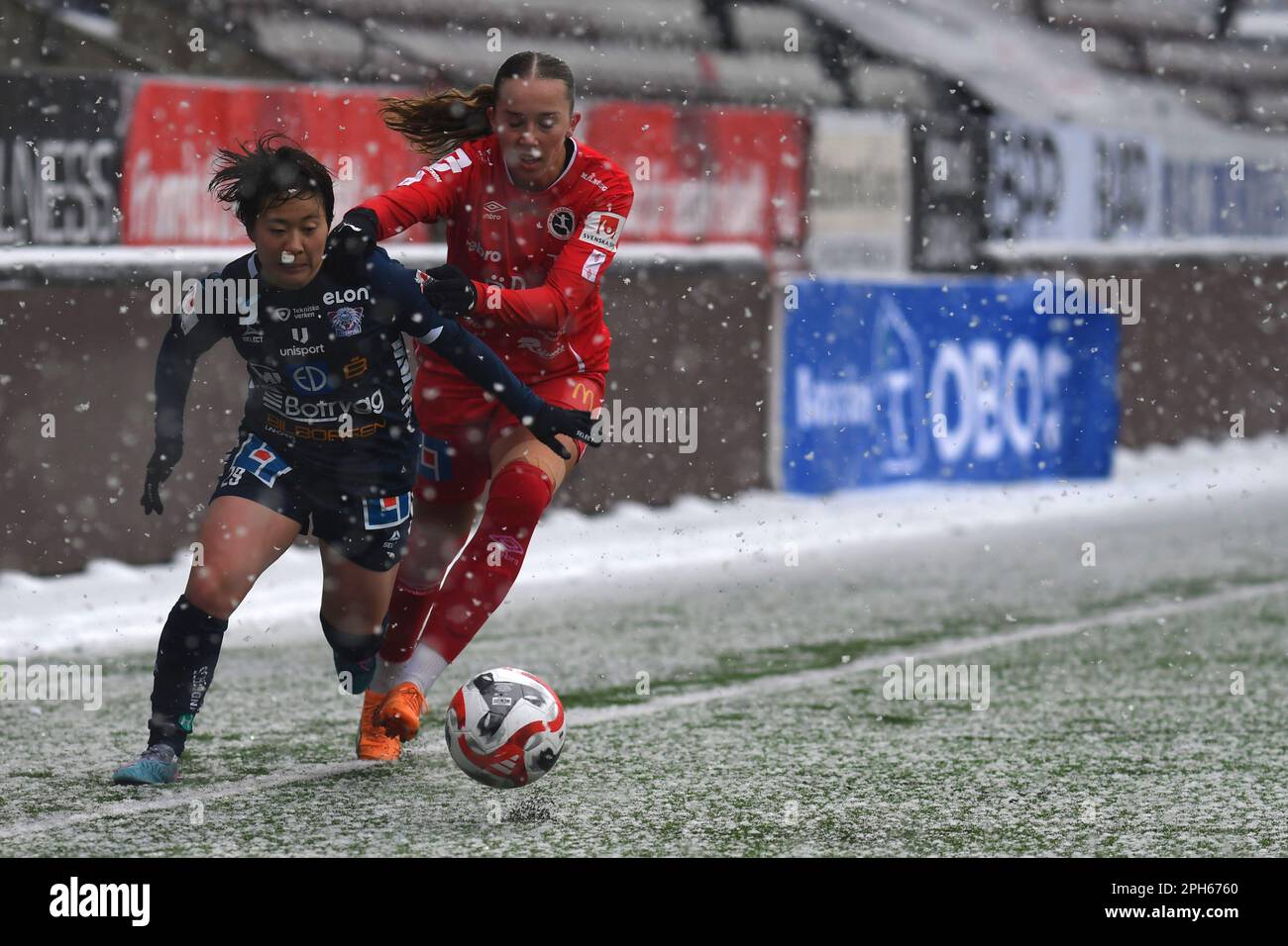 Orebro, Sweden. 26th Mar, 2023. Orebro, Sweden, March 26th 2023: Yuka ...