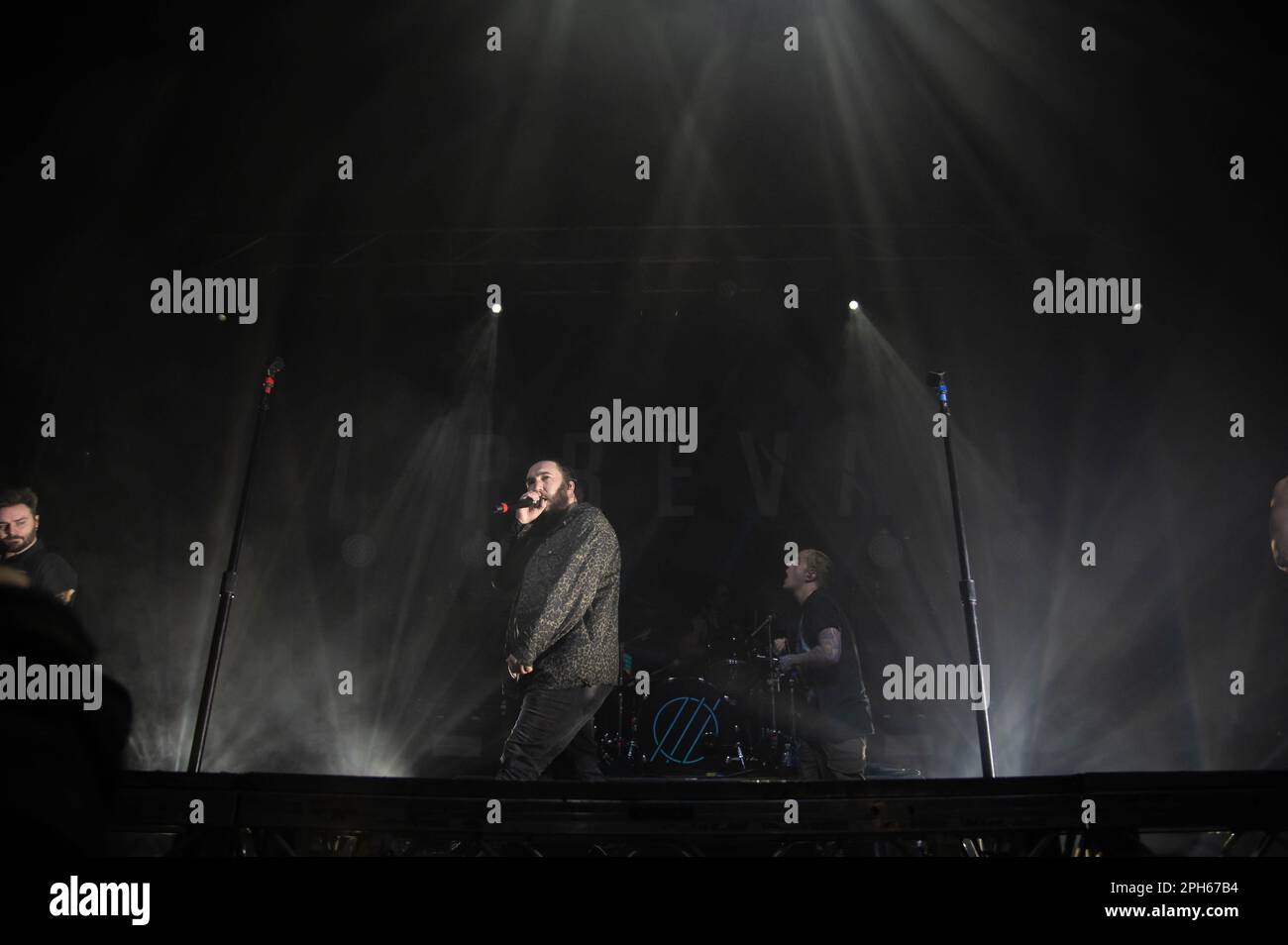Eric Vanlerberghe of I Prevail performing at the o2 Academy Glasgow on ...