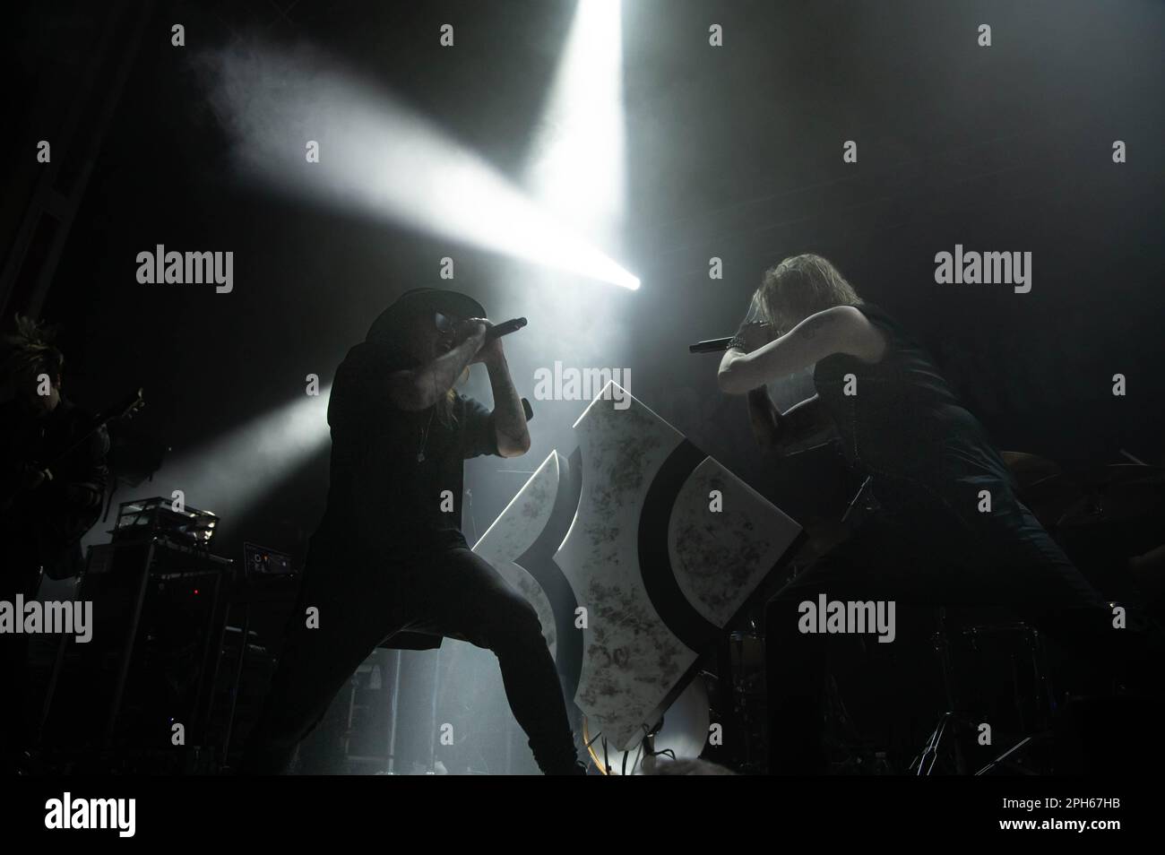 Blind Channel performing at the o2 Academy Glasgow on the 22nd March ...