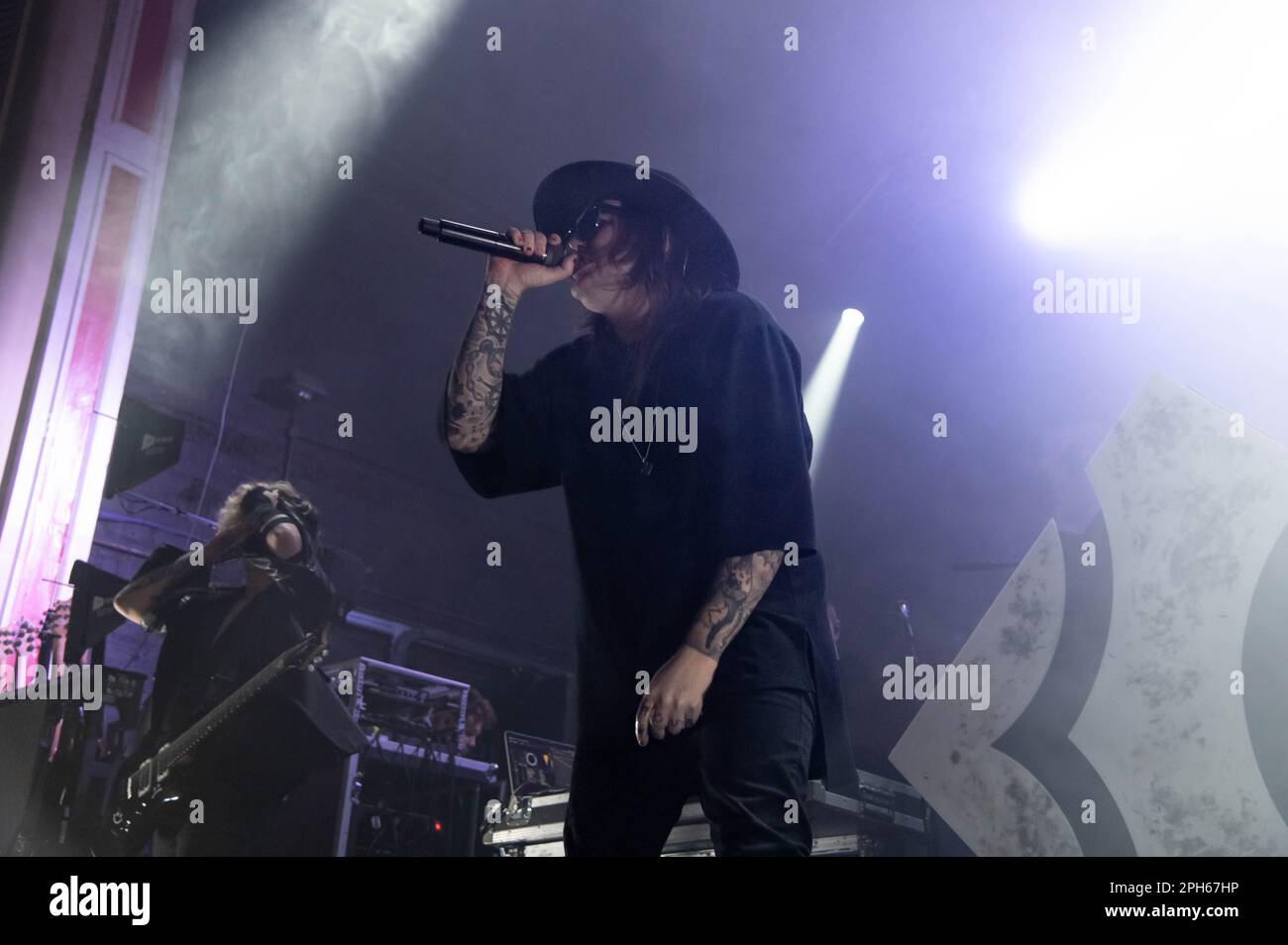 Blind Channel performing at the o2 Academy Glasgow on the 22nd March ...