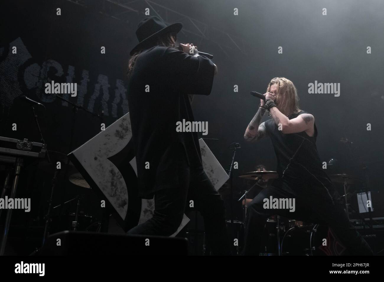 Blind Channel performing at the o2 Academy Glasgow on the 22nd March ...