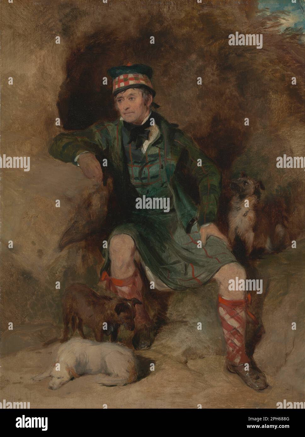 Donald McIntyre circa 1830 by Edwin Landseer Stock Photo - Alamy
