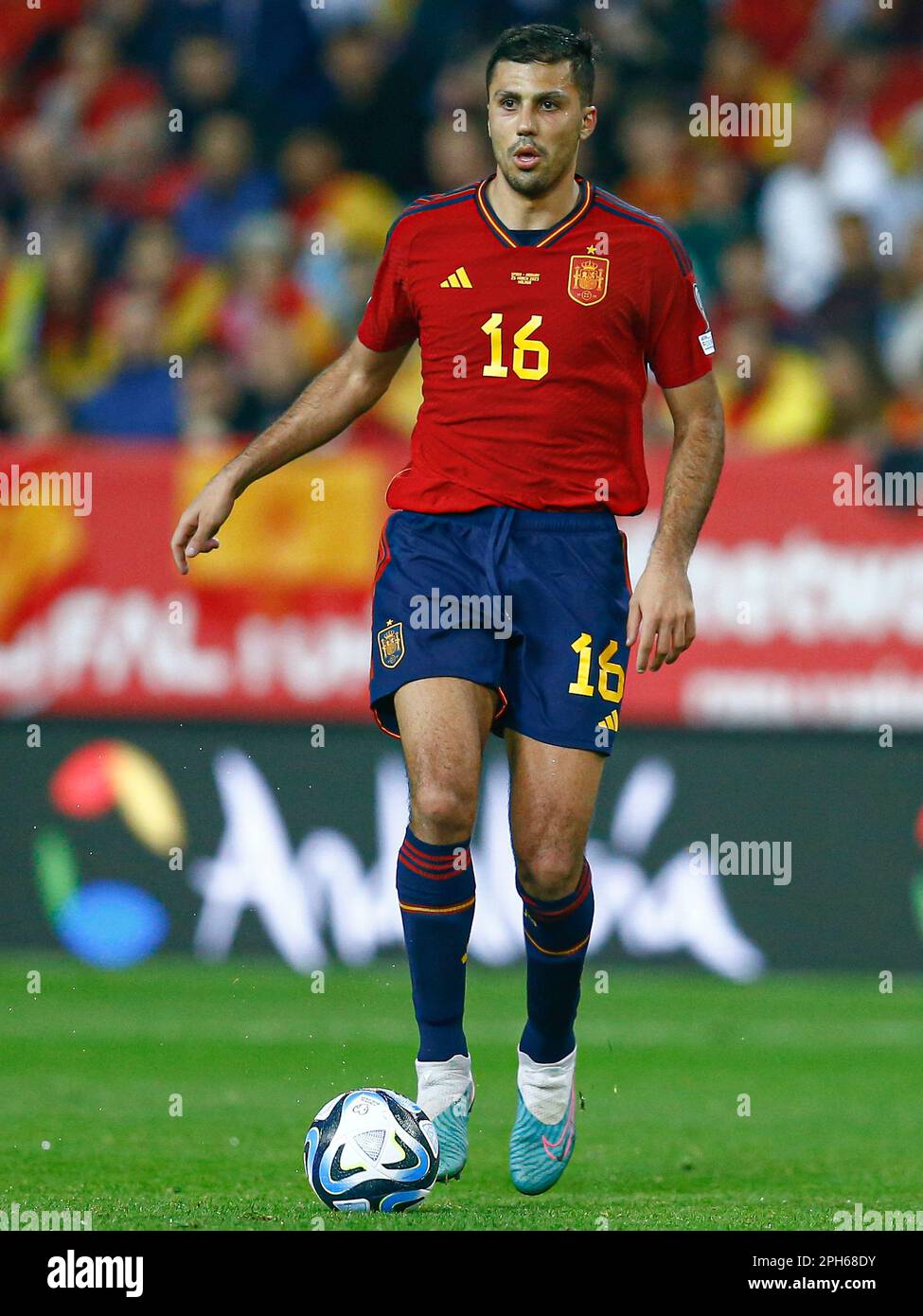 Rodrigo Hernandez of Spain during the European Qualifiers match between ...