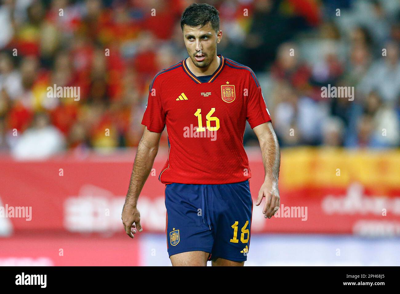 Rodrigo Hernandez of Spain during the European Qualifiers match between ...