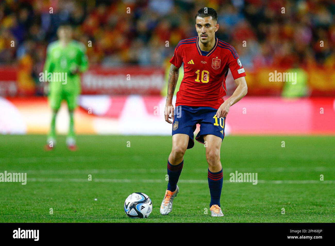 Dani Ceballos of Spain during the European Qualifiers match between ...