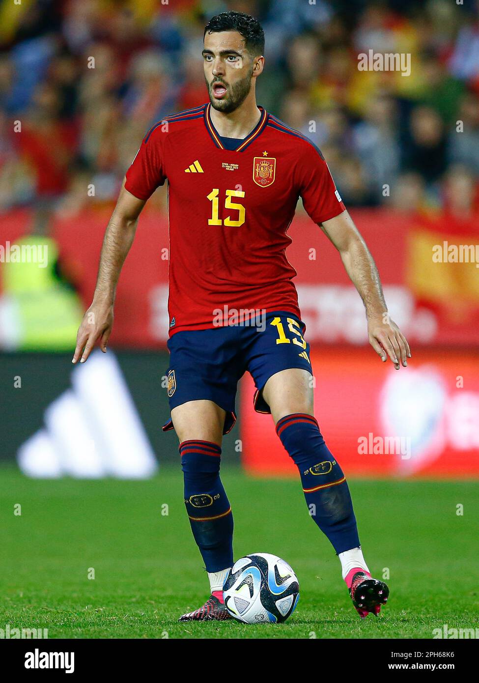 Mikel Merino of Spain during the European Qualifiers match between ...