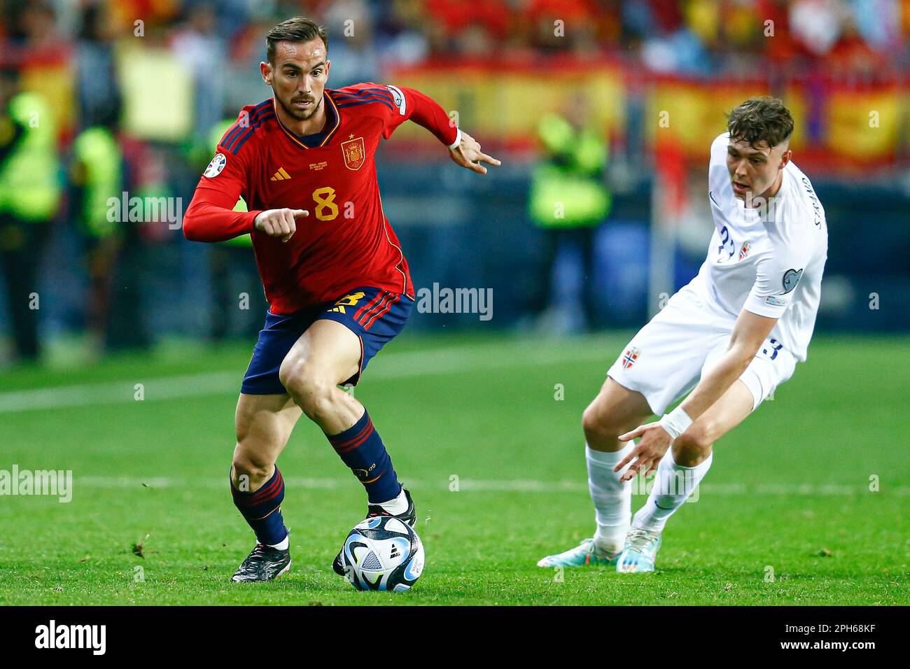 Fabian Ruiz of Spain during the European Qualifiers match between Spain ...