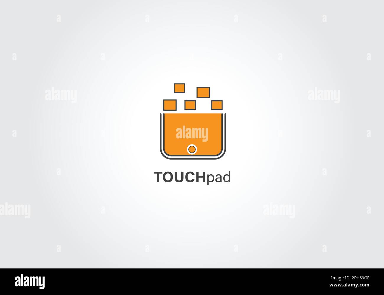 Digital technology logo template. Mobile phone and tablet vector design ...