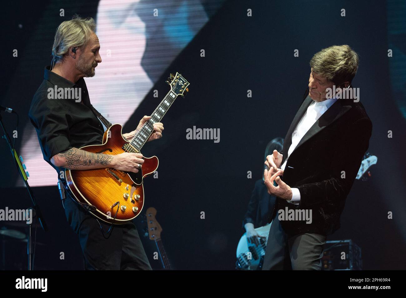 Luca, Colombo, Gianni Morandi Stock Photo - Alamy