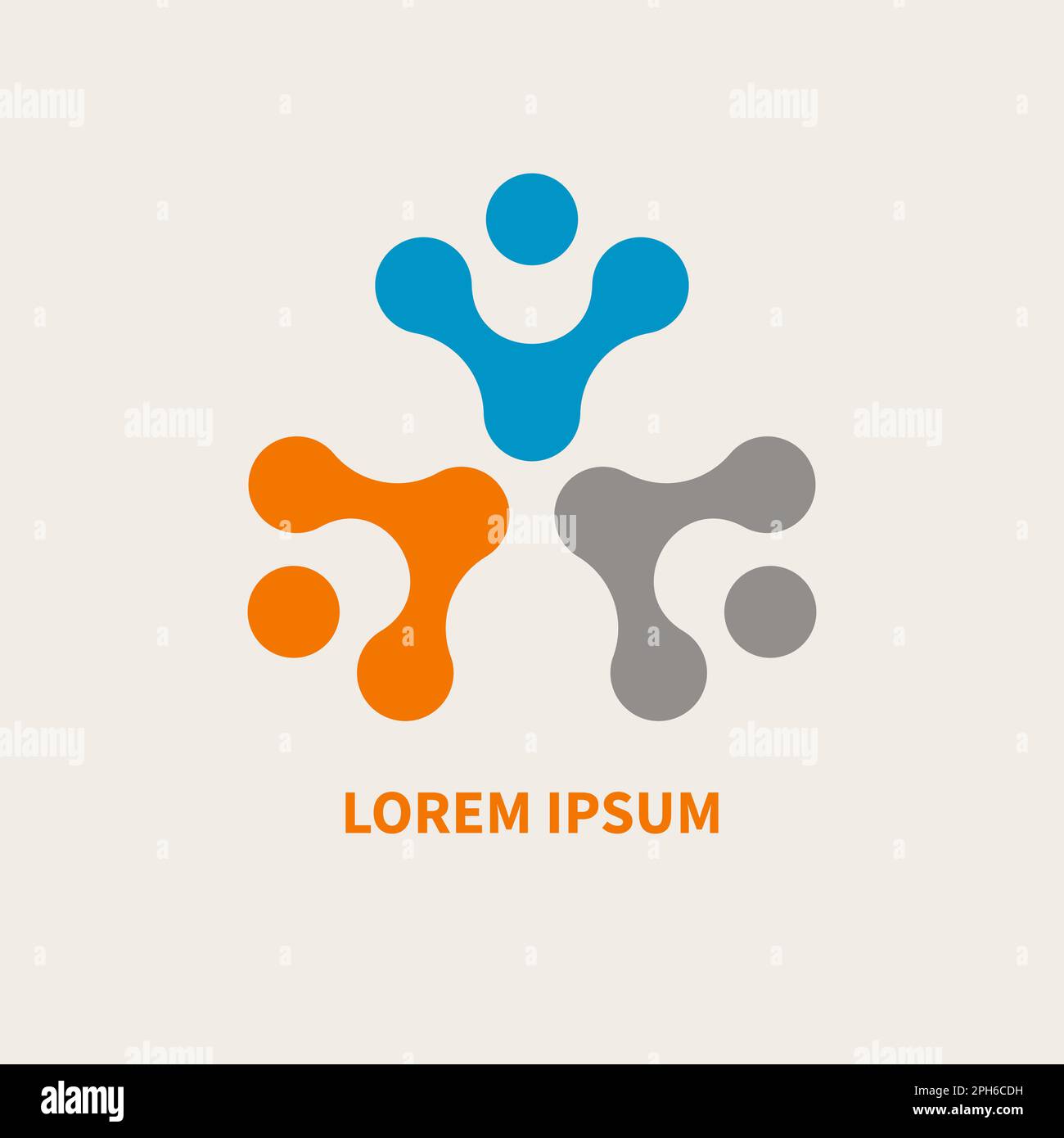 Community logo, unity icon. People in group, teamwork concept ...