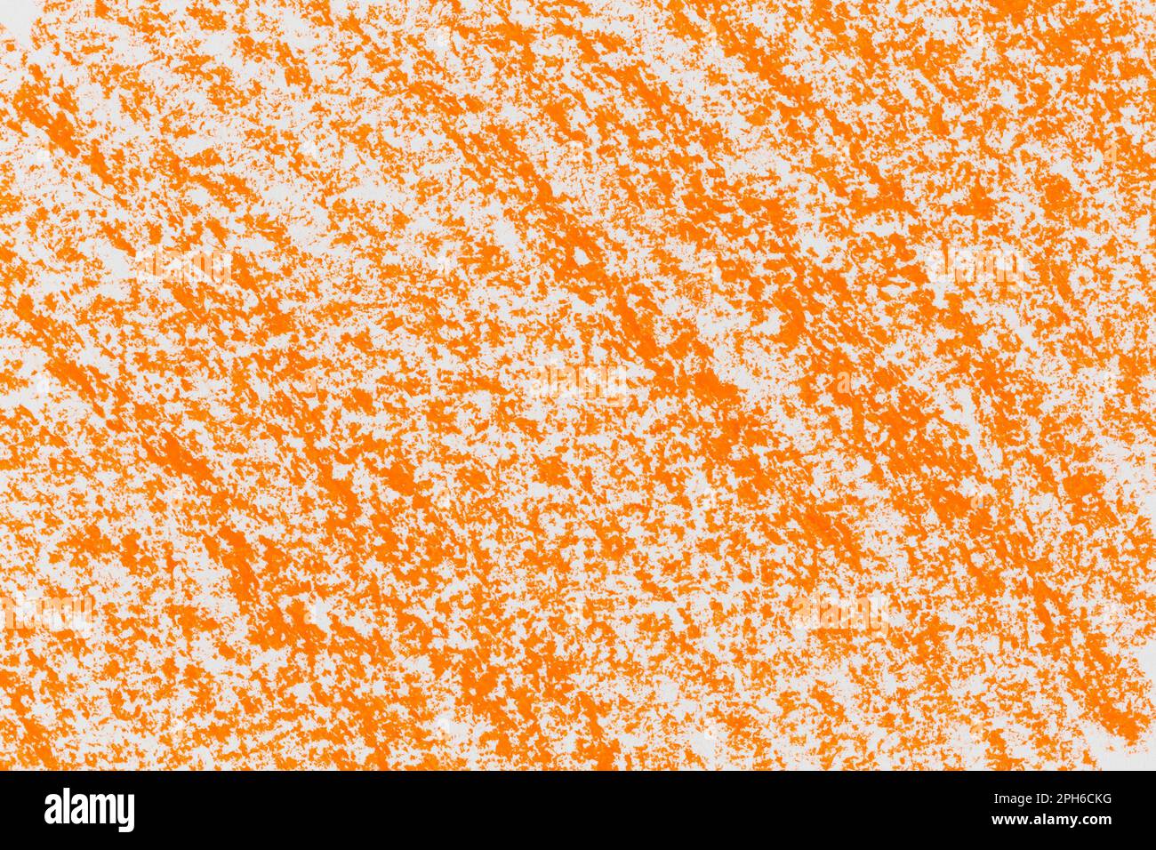 Orange color crayon hand drawing texture for background Stock Photo - Alamy