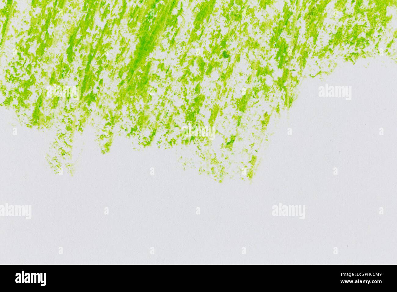 Green color crayon hand drawing texture for background Stock Photo - Alamy