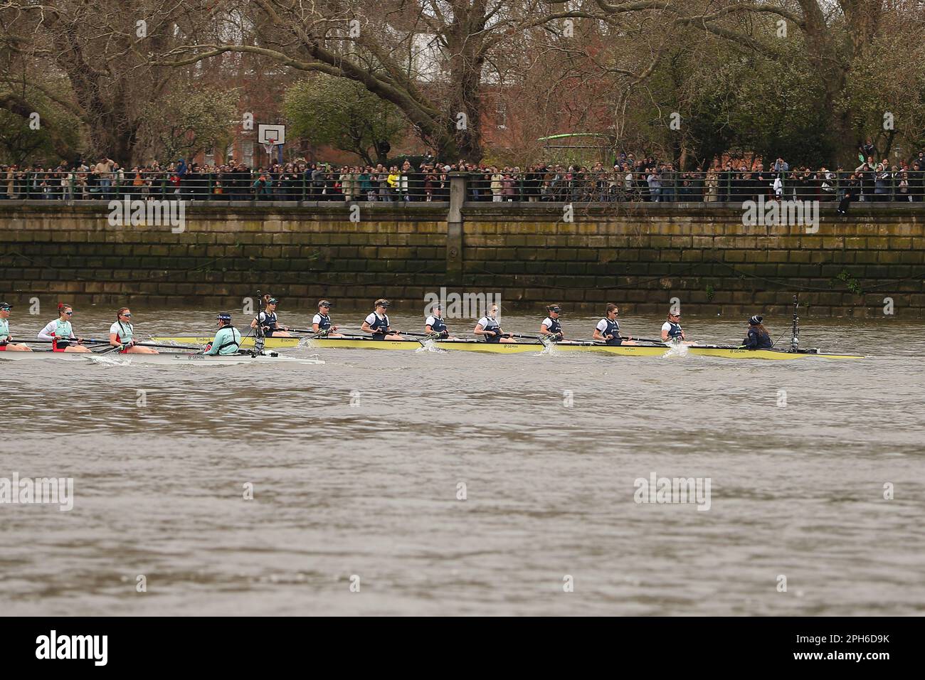 River Thames, London, UK. 26th Mar, 2023. University Boat Races, Oxford ...