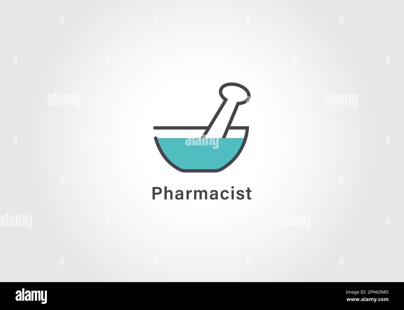 pharmacist vector logo design template Stock Vector Image & Art - Alamy