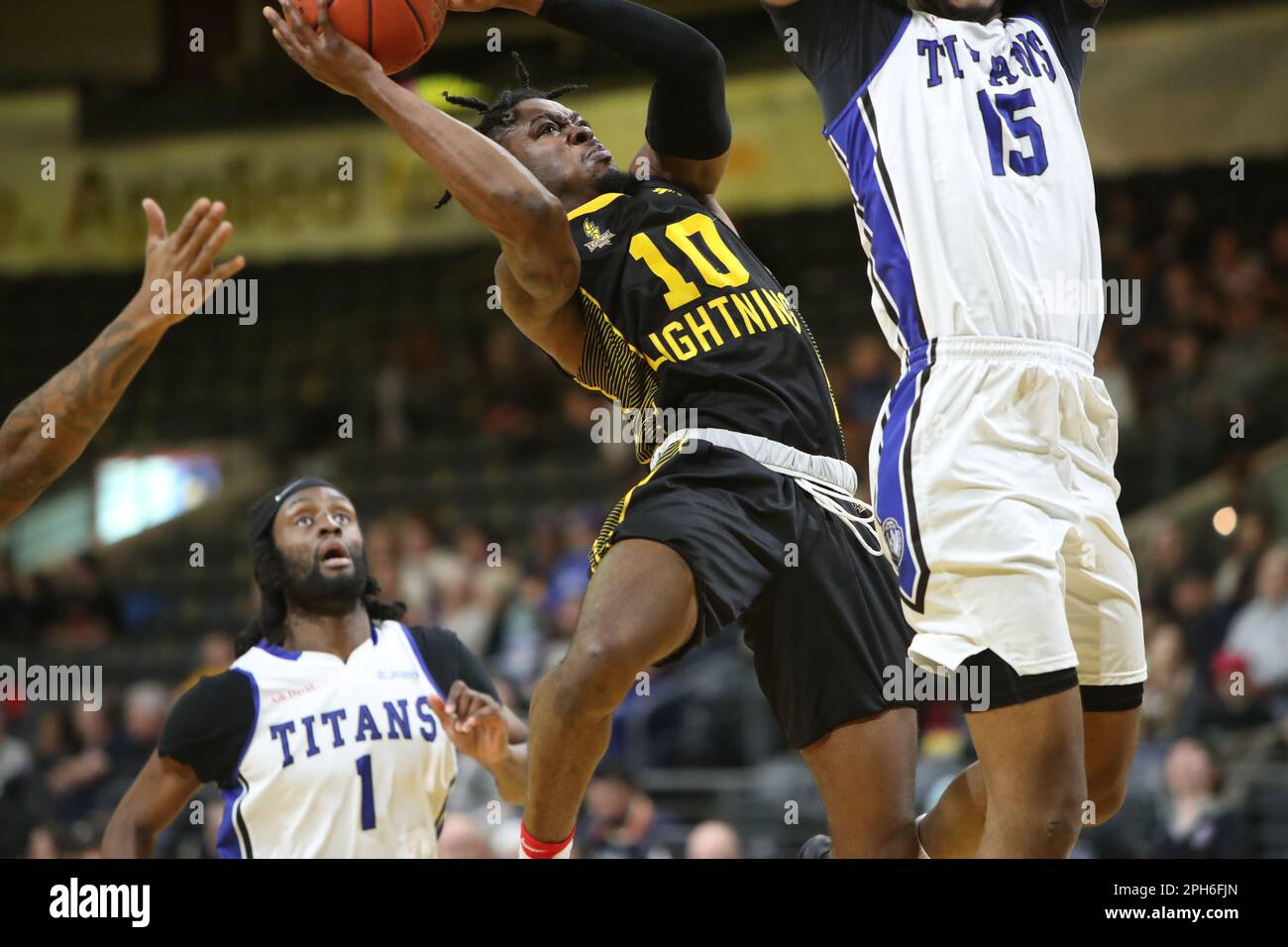 London Ontario Canada, March 16 2023, The London Lightning defeat the ...
