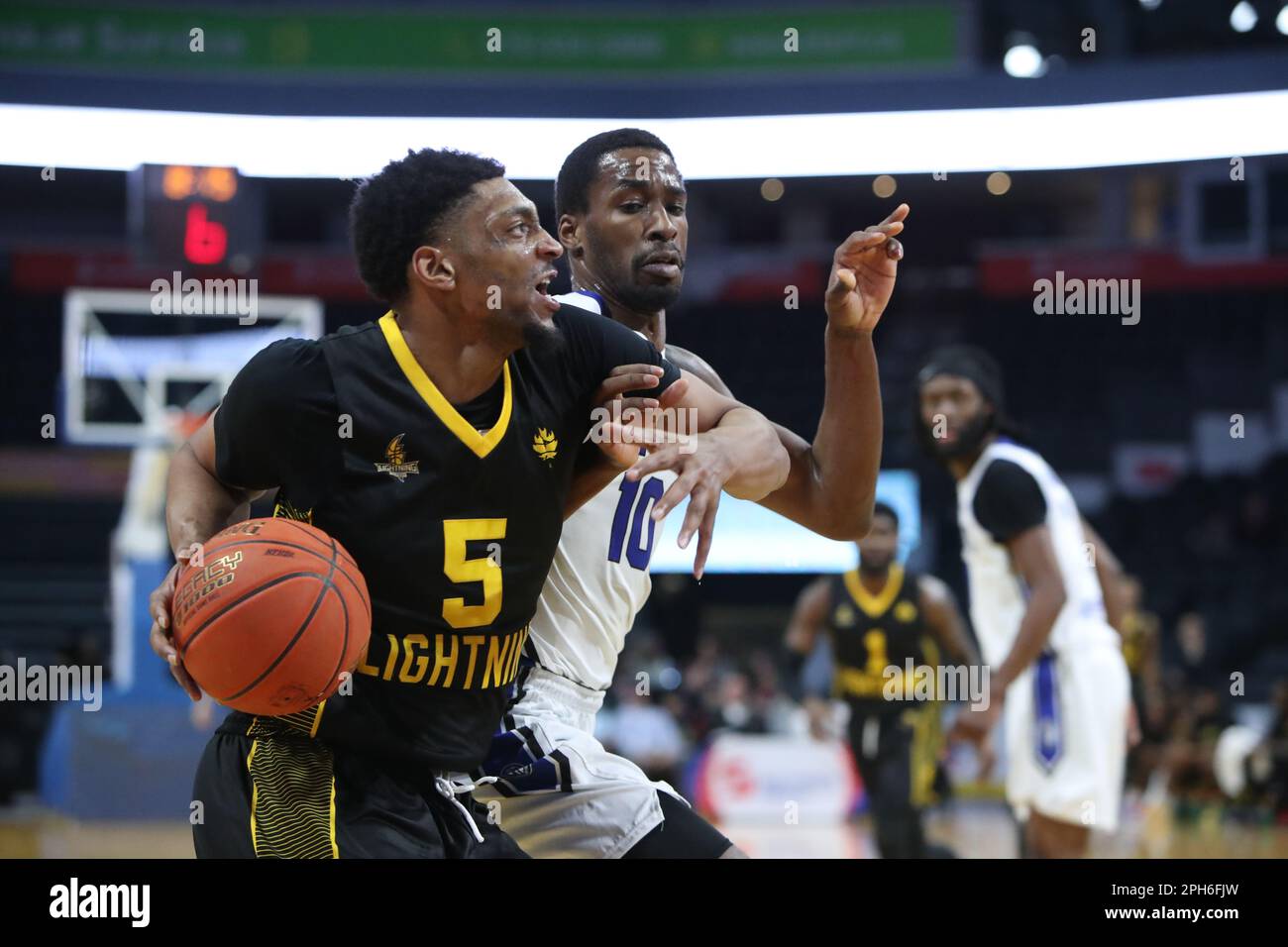 London Ontario Canada, March 16 2023, The London Lightning defeat the ...