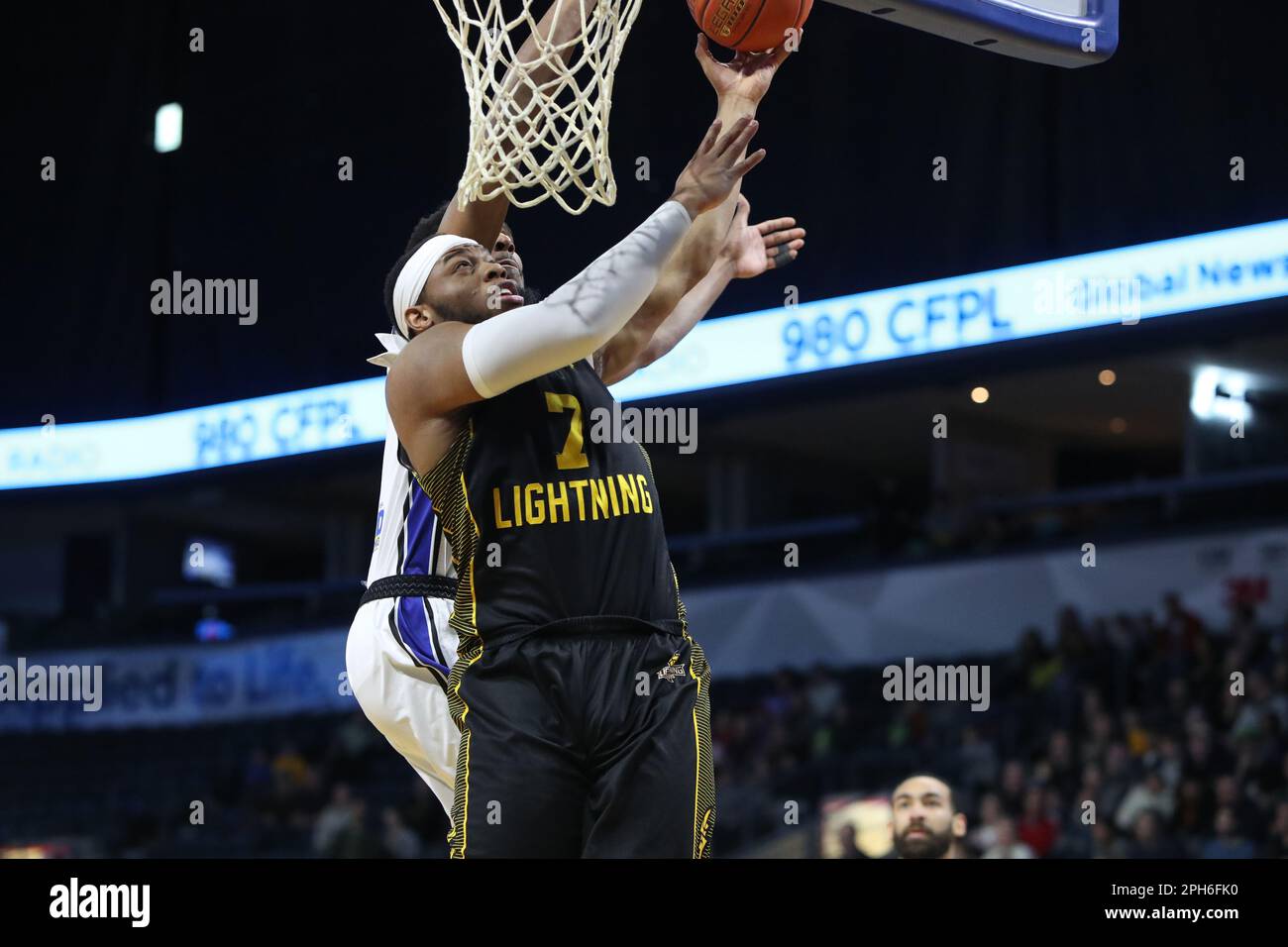 London Ontario Canada, March 16 2023, The London Lightning defeat the ...