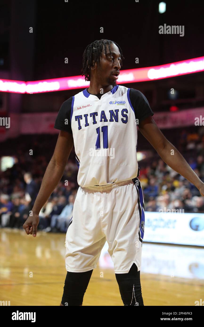 London Ontario Canada, March 16 2023, The London Lightning defeat the ...