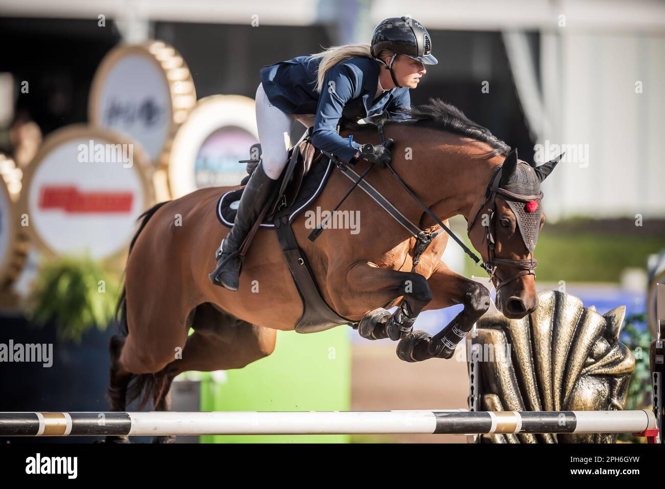 Kristen VanderVeen of the Unites States competes on the Major League ...